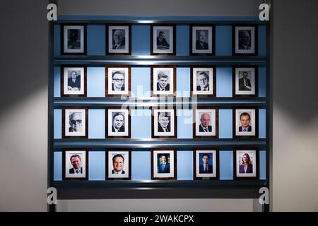 THE HAGUE - The hall of fame of the Ministry of Finance. ANP RAMON VAN ...
