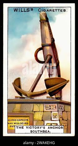 The Anchor - Vintage Cigarette Card Illustration Stock Photo - Alamy