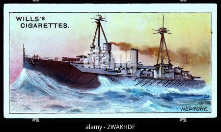 Neptune - Vintage Cigarette Card Stock Photo - Alamy