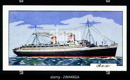 Rex - Vintage Cigarette Card Stock Photo - Alamy