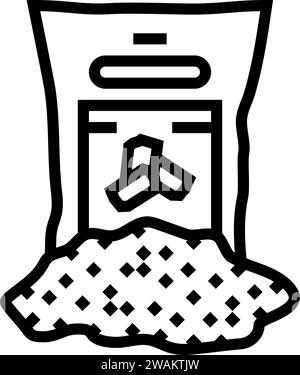 energy wood pellets icon color illustration Stock Vector Image & Art ...