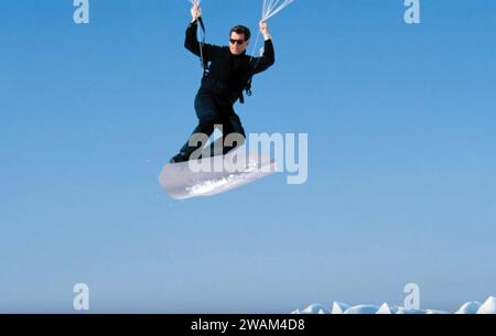 DIE ANOTHER DAY 2002 20th Century Fox film with Pierce Brosnan at left ...