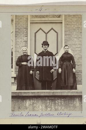 Portrait of the Saaman family in Zeeland traditional costume, The ...
