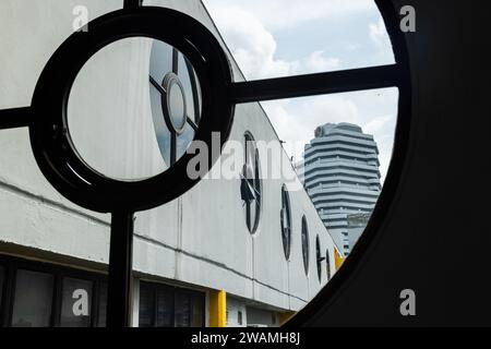 Interior of Golden Mile Complex, Singapore designed by DP Architects in ...