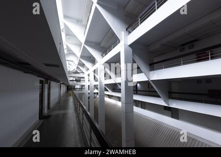 Interior of Golden Mile Complex, Singapore designed by DP Architects in ...