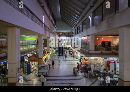 Interior Atrium of Golden Mile Complex, showing Thai restaurants and ...