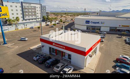 Banorte Bank and General view of Mall Sendero now called Patio ...