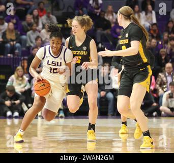 Missouri guard Grace Slaughter (0) during an NCAA college basketball ...