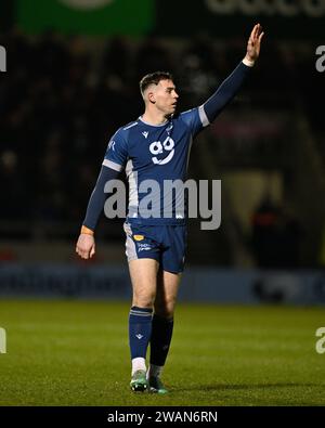Nick Schonert of Sale Sharks during the Gallagher Premiership Final ...