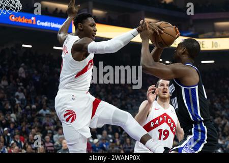 Toronto Raptors forward/guard RJ Barrett (9) in action during the first ...