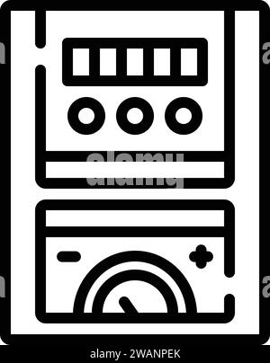 Icon for Meter,numerator Stock Vector Image & Art - Alamy
