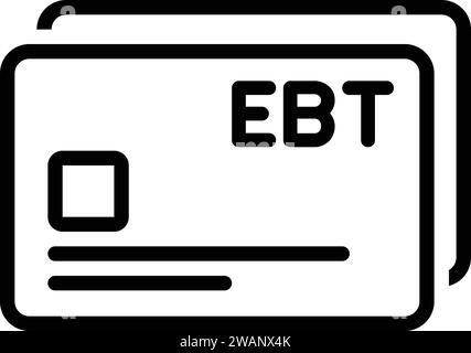 Icon for ebt, card Stock Vector Image & Art - Alamy