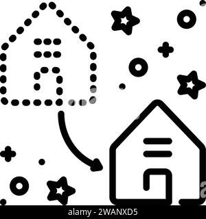 Icon for displacement,dislocation Stock Vector Image & Art - Alamy
