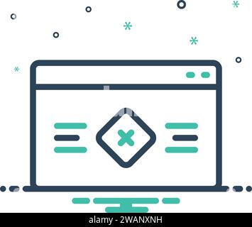 Icon for unavailable; not available Stock Vector Image & Art - Alamy