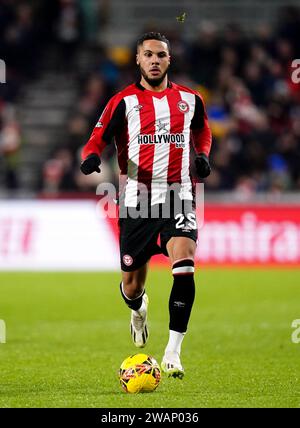 Myles Peart-Harris of Brentford during the Pre-season friendly match ...