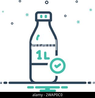 Icon for literally,bottle Stock Vector Image & Art - Alamy