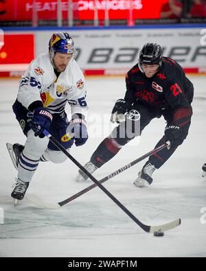COLOGNE, GERMANY - 5 JANUARY, 2024: Patrick Sieloff, Hockey match of ...