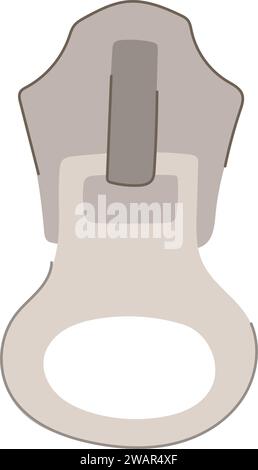 template zipper puller cartoon vector illustration Stock Vector Image & Art - Alamy