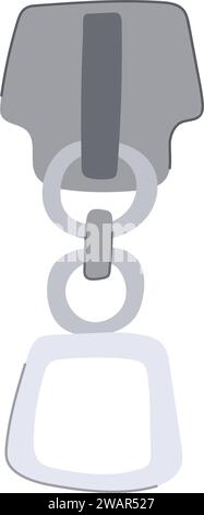 template zipper puller cartoon vector illustration Stock Vector Image & Art - Alamy