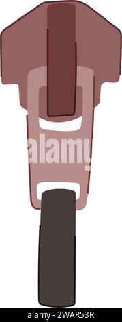 template zipper puller cartoon vector illustration Stock Vector Image & Art - Alamy