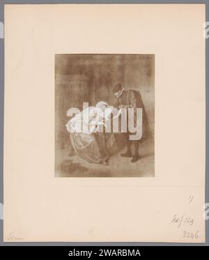 Photo production of the painting The sick woman by Jan Steen, Anonymous ...