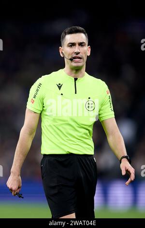 Referee Alejandro Muniz Ruiz during La Liga match. March 2, 2026 ...