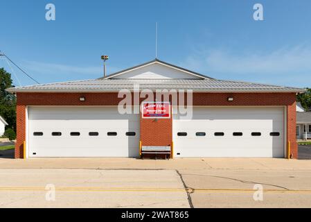 Exterior of downtown building in Ashton, Illinois, USA Stock Photo - Alamy