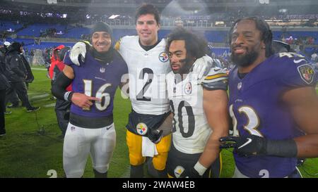 Baltimore, MD, USA. 06th Jan, 2024. Mason Rudolph #2 during the ...
