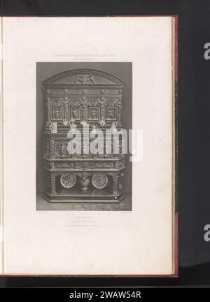 16th -century French sideboard of Hout, on the Exposition Rétrospective ...