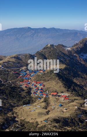 Beautiful landscape of Kuri village, Kalinchowk, Nepal Stock Photo - Alamy