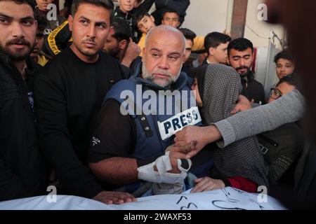 Hamza Al-Dahdouh the son of Al-Jazeera correspondent Wael Al-Dahdouh ...