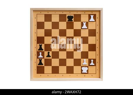 Linear checkmate with a queen and a rook in a chess game, the rules of ...