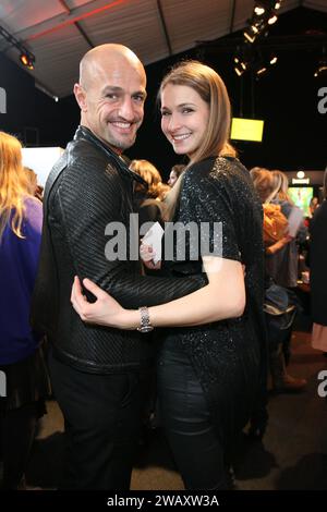Peyman Amin mit Miriam at Mercedes-Benz Fashion Week Berlin Autumn ...