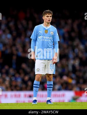 Manchester City’s Jacob Wright during the UEFA Champions League, league ...