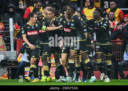 Maghnes Akliouche of Monaco during the French championship Ligue 1 ...