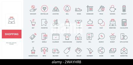 Purchase orders line icons collection. Procurement, Invoice, Supplier ...