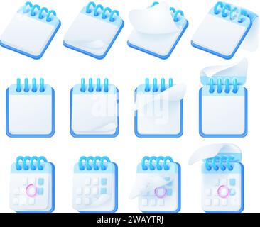 3D render Paper scroll with cartoon style. Vector illustration. 3D ...