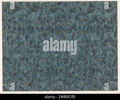 Fantasy marble in different shades of brown, anonymous, 1900 - 2000 ...