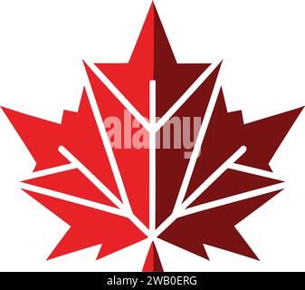 Canada day with maple leaf design Stock Vector Image & Art - Alamy