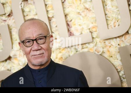 Joe Hisaishi at the 81st Golden Globe Awards held at the Beverly Hilton ...