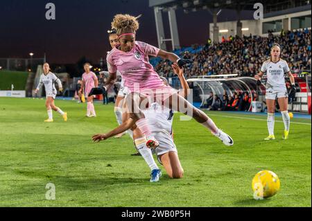 Madrid, Madrid, Spain. 7th Jan, 2024. LigaF Women's Champions Soccer ...