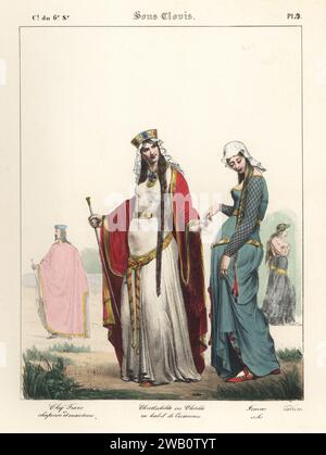 CLOTILDE,QUEEN OF FRANKS Stock Photo - Alamy