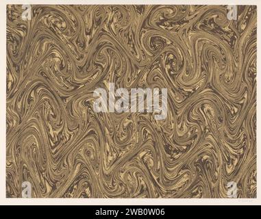 Fantasy marble in different shades of blue, anonymous, 1900 - 2000 ...