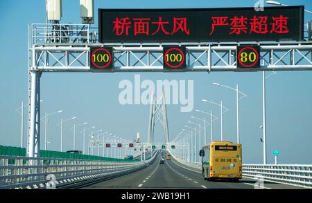 The new Hong Kong, Zhuhai and Macao bridge and tunnel system which is ...