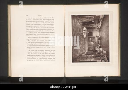Interior of the dance hall of Knole House, Stephen Thompson, c. 1866 ...