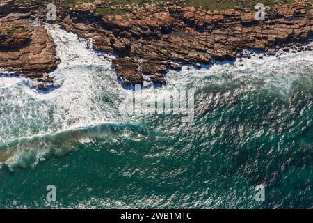 Aerial photograph of the Wild Coast of South Africa Stock Photo - Alamy