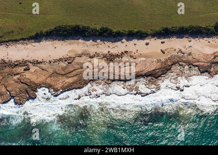 Aerial photographed of the Wild Coast of South Africa Stock Photo - Alamy