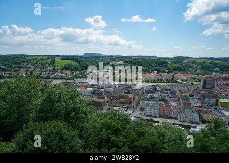Passau is known for its old town and baroque buildings, including St ...