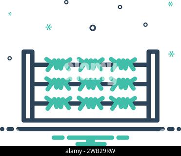 Icon for loc, border Stock Vector Image & Art - Alamy