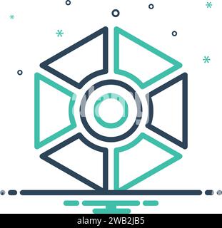 Icon for segments,part Stock Vector Image & Art - Alamy